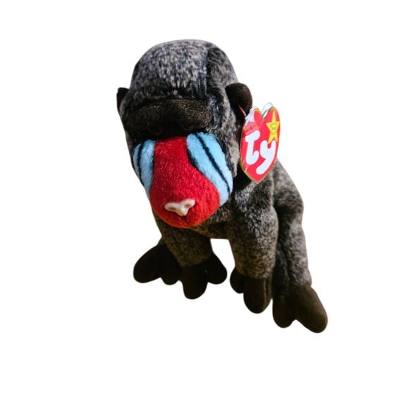 Beanie Babies | Toys | Cheeks The Gorilla Ty Beanie Baby | Poshmark